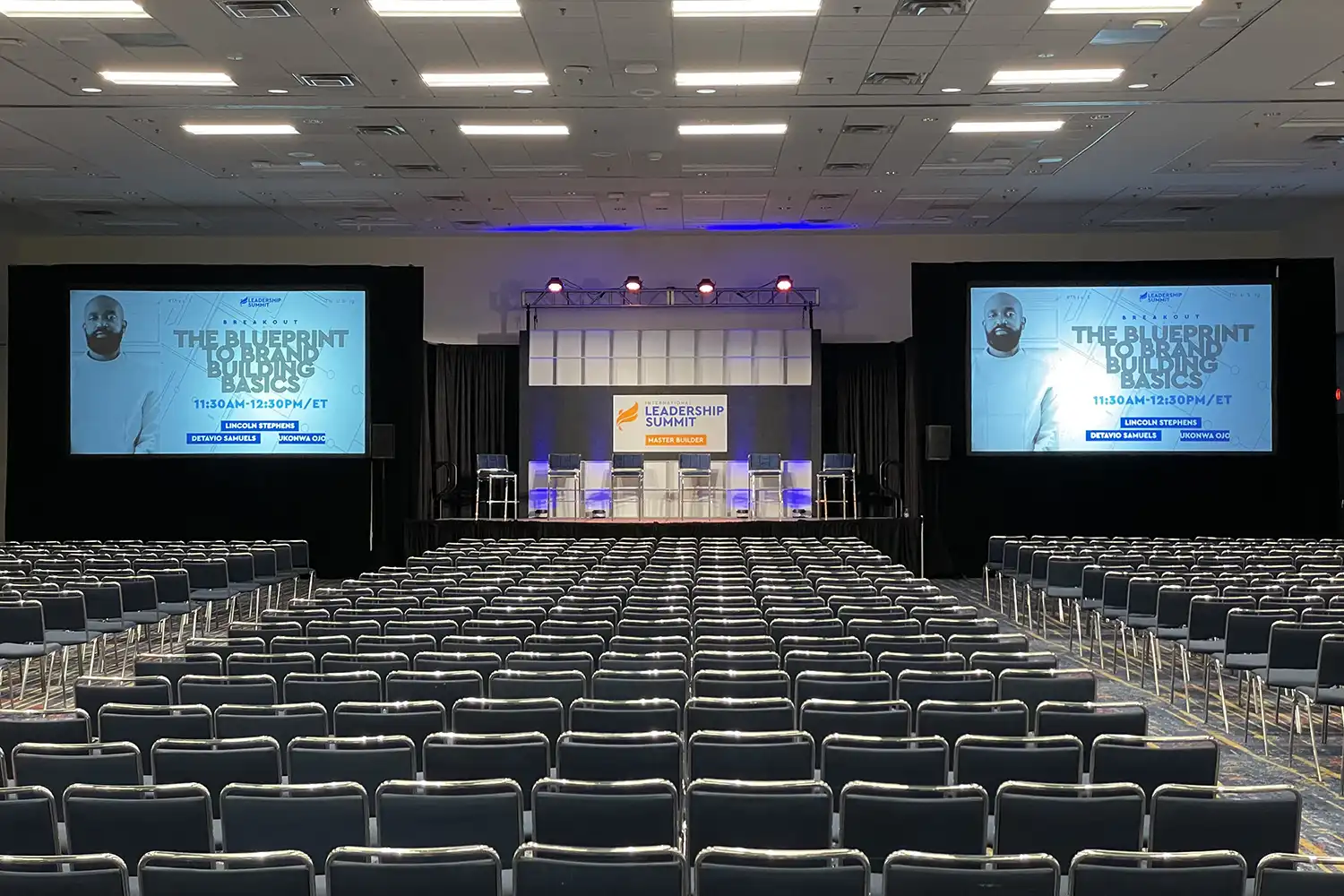 General Session Audio Visual Production Rental in Charlotte, NC - AVR Expos
