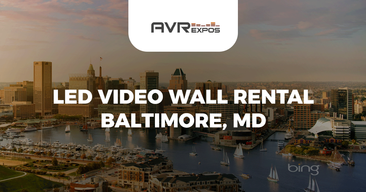 LED Video Wall Rentals in Baltimore, MD