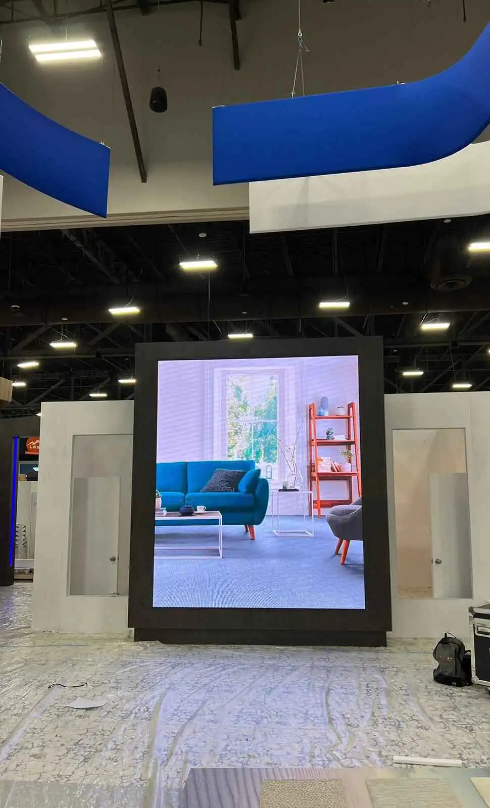 Video Wall Rental for Surfaces Expo - AVR Expos