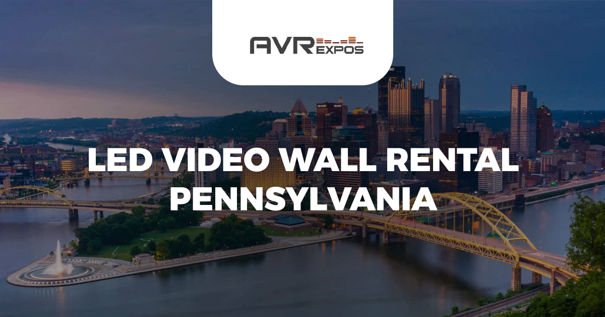 LED Video Wall Rentals in Pennsylvania