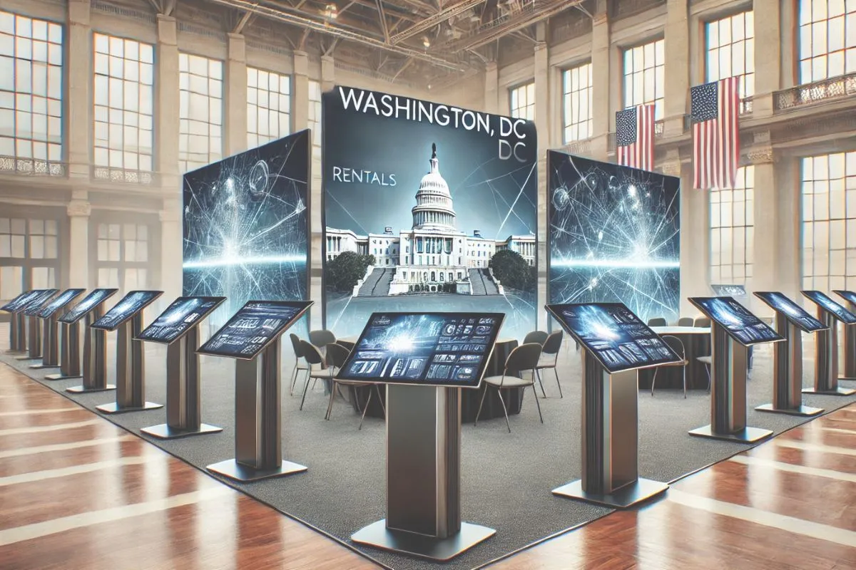 Touch Screen Rentals in Washington DC | Interactive Displays