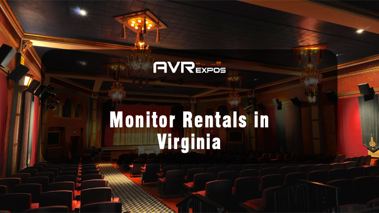 Monitor Rentals in Virginia - AVR Expos